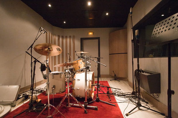 Un studio d'enregistrement par instrument