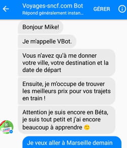 Les chatbots pour les entreprises