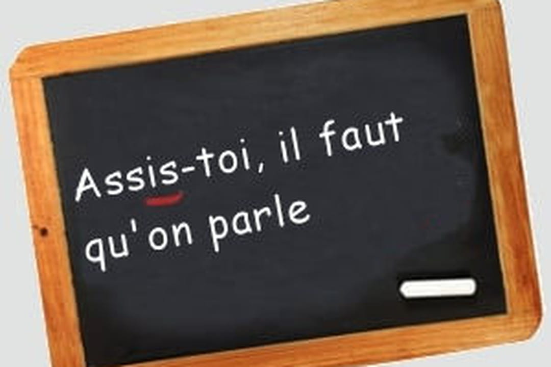 Assis-toi ou assieds-toi