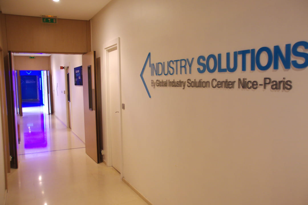 Le laboratoire d'IBM France dédié à la transformation numérique en images