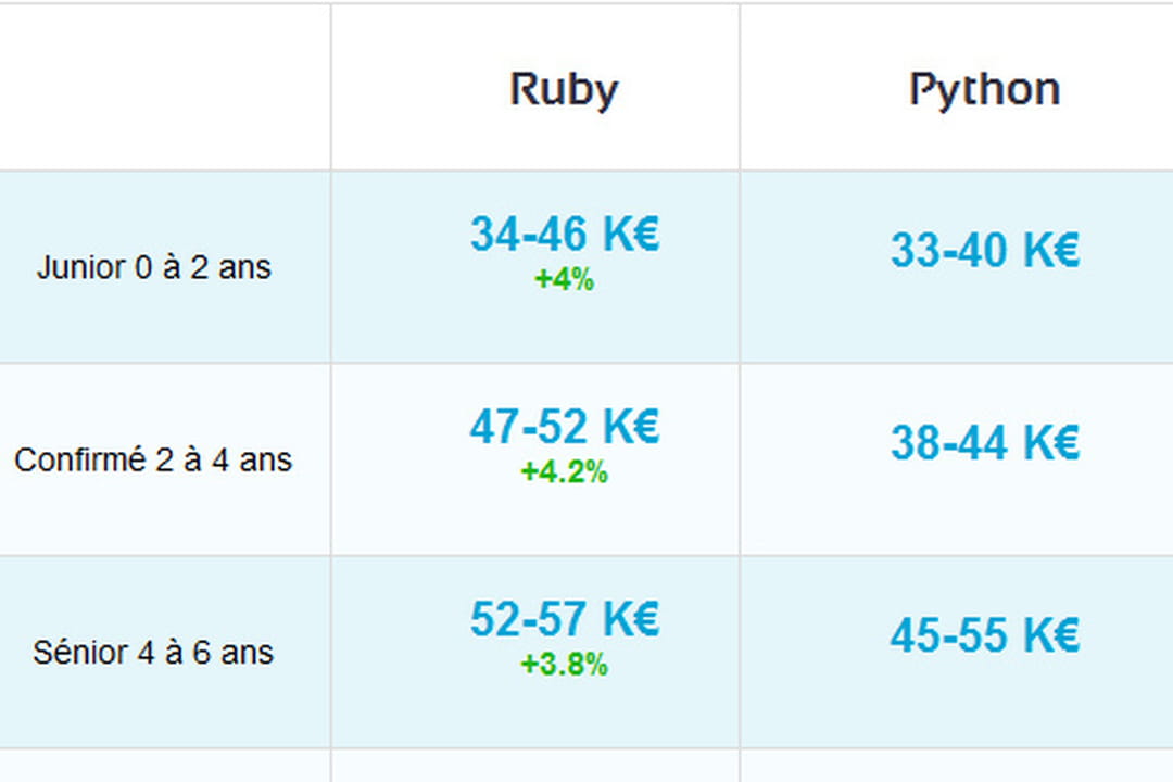 Python : une niche qui monte en puissance
