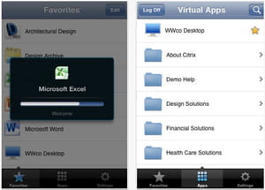 Citrix Receiver pour iPad : le streaming d'applications pros