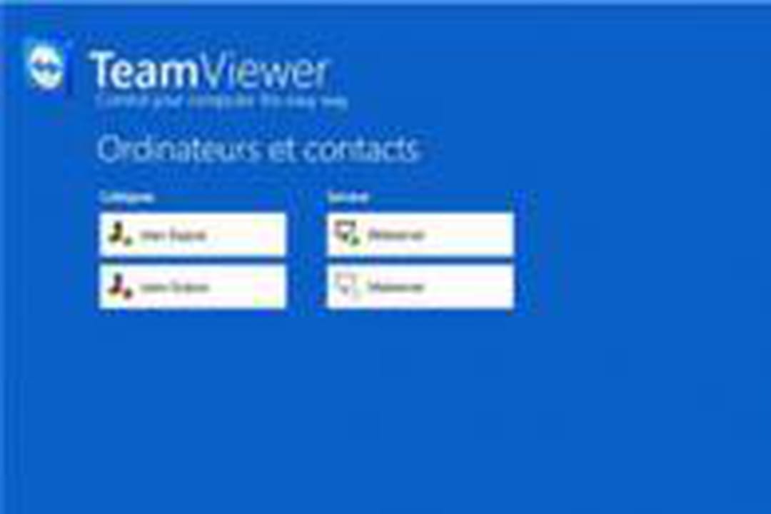 La prise en mains à distance avec TeamViewer Touch