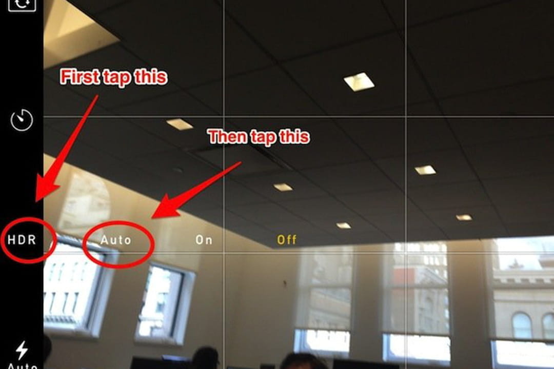 Utilisez le mode HDR pour combiner différentes qualités d'image