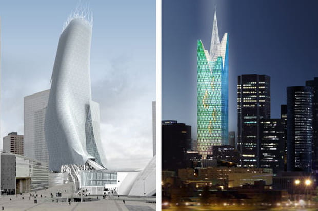La Défense sera dominée par les tours Phare et Generali