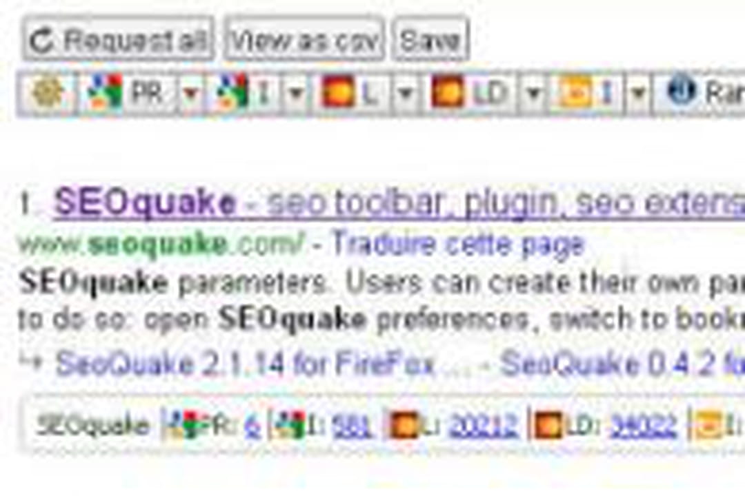 SEOquake : une des extensions les plus complètes sur le SEO