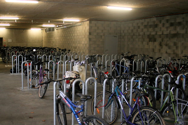 Un parking pour encourager les déplacements à vélo