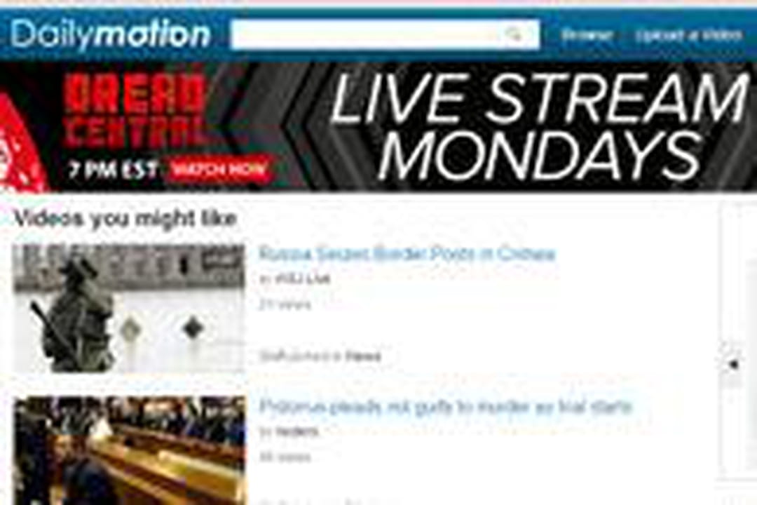 1er : Dailymotion