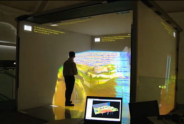 Des possibilités de téléprésence en environnement immersif 3D