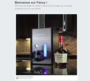 Fancy vous permet de faire le plein d'objets cool et originaux