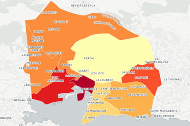 Toulon : Centre, quartier le plus rentable pour investir