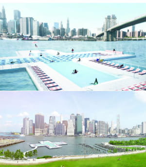 +Pool : une piscine géante flottante à New York