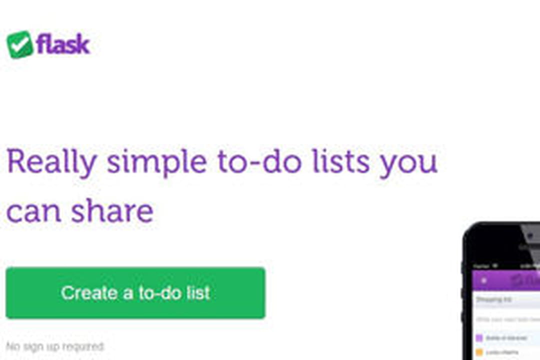Flask : déterminez les tâches de chacun