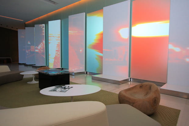 Un mur "immersif" pour conjuguer design et high-tech
