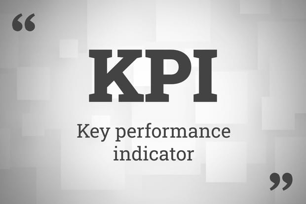 KPI = Key performance indicator