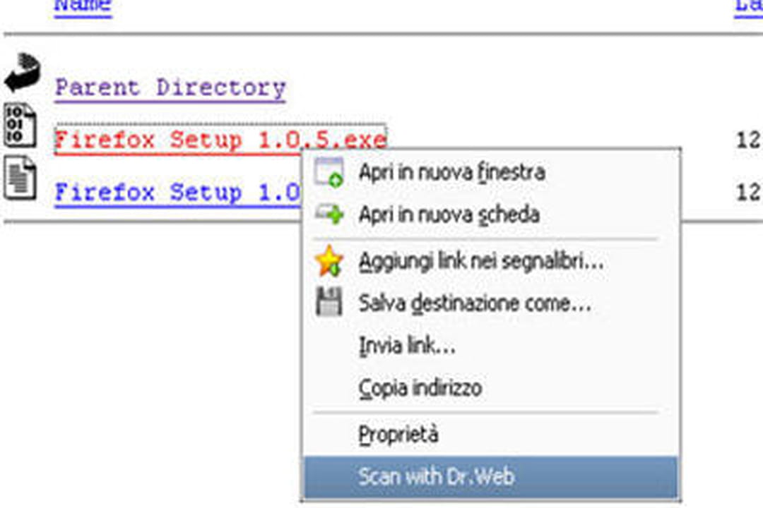 Dr.Web anti-virus link checker : liens malveillants