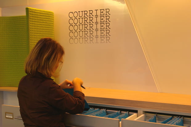 Des espaces pour le courrier papier