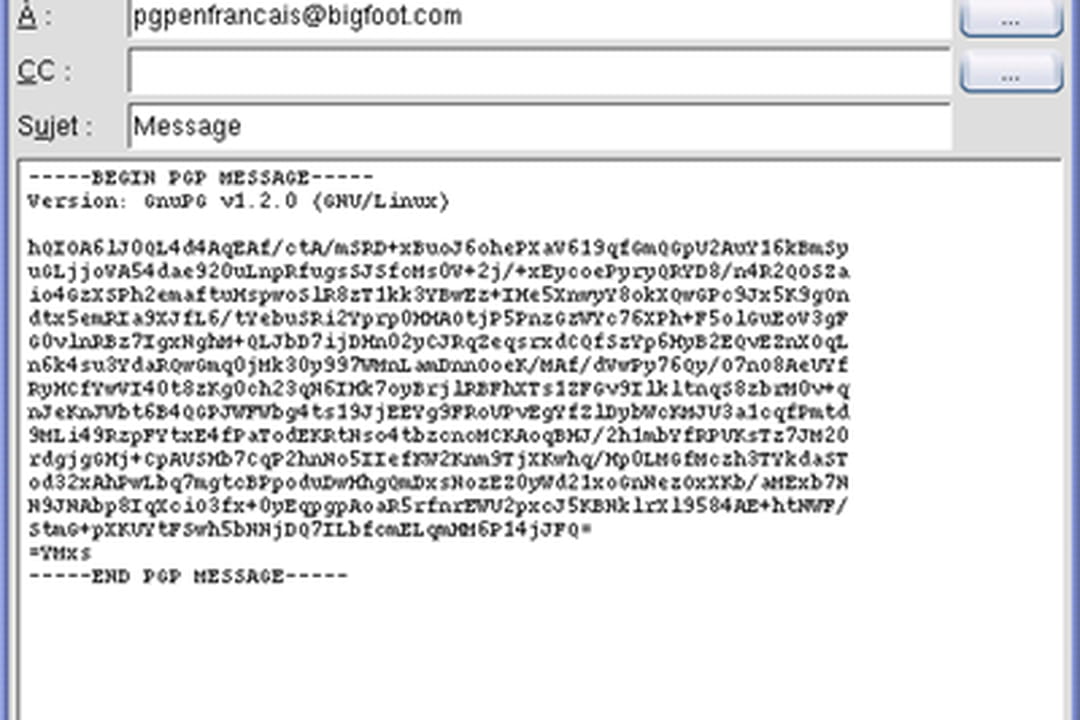 Open PGP - la solution de chiffrement d'e-mail