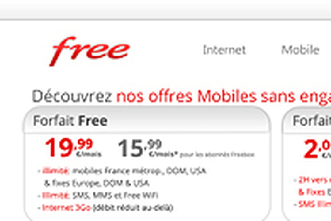 Free : du Flash poussé via SWFObject