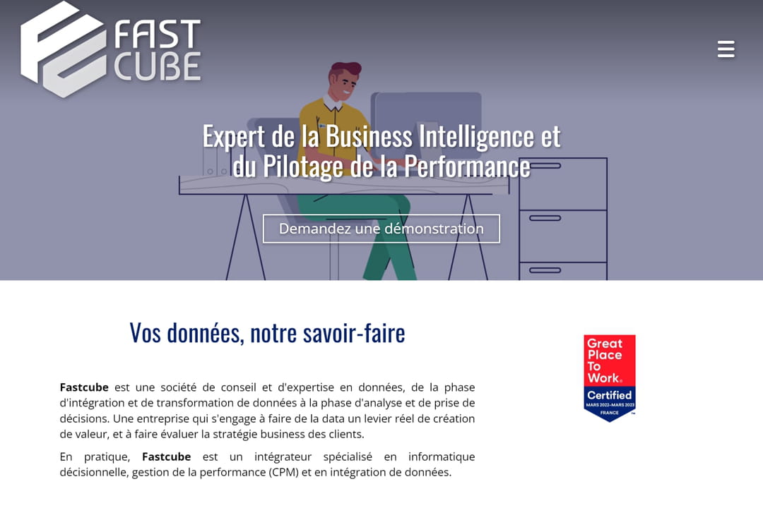 Fastcube, 3ème place de la catégorie de moins de 50 salariés